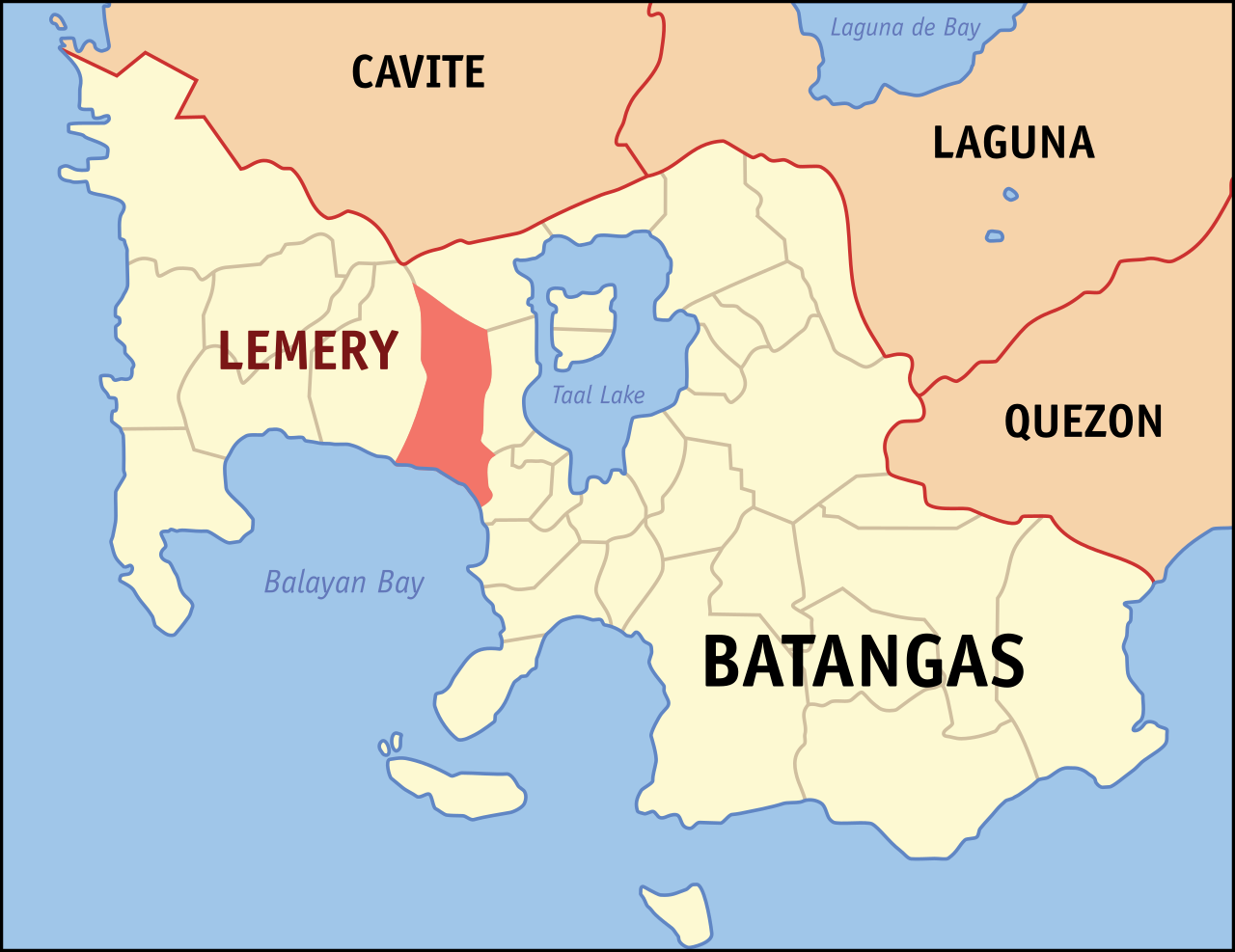 Lemery, the only town in Batangas named after a Spanish official, and ...